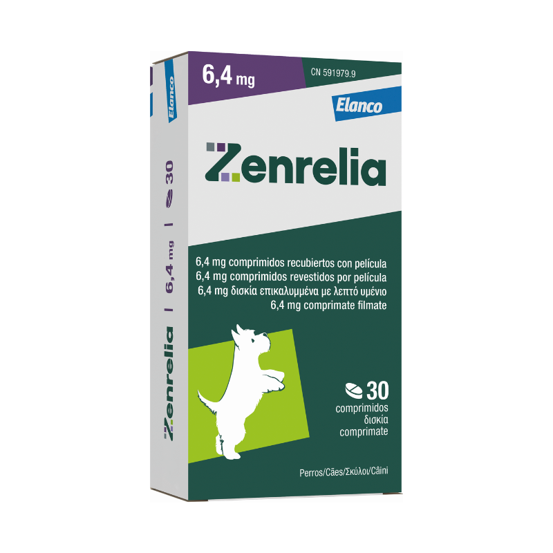 ZENRELIA 6,4 mg (30 comp.) | Albet Distribuïdora Veterinària