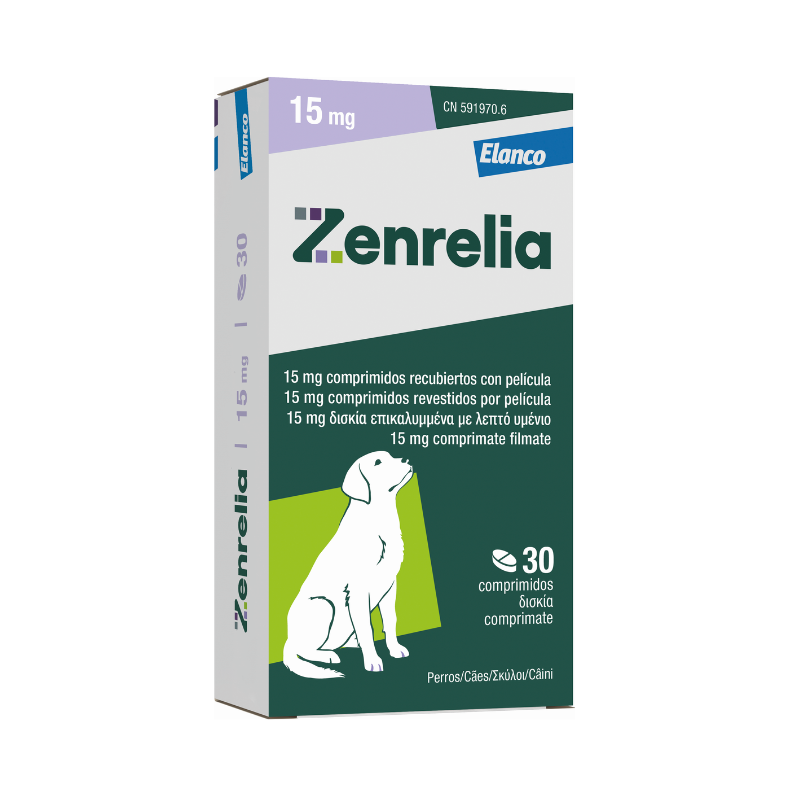 ZENRELIA 15 mg (30 comp.) | Albet Distribuïdora Veterinària