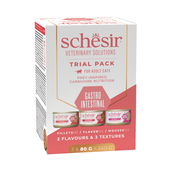 Schesir CAT VET GASTRO INTESTINAL Multipack | Albet Distribuidora ...