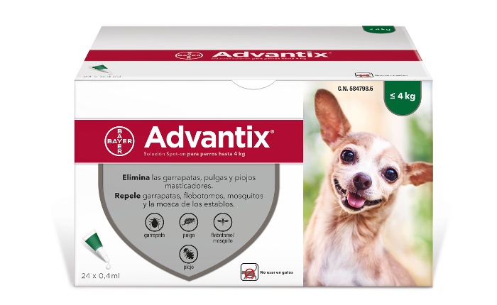 Advantix 24 pipetes | Albet Distribució Veterinària Online | Bayer