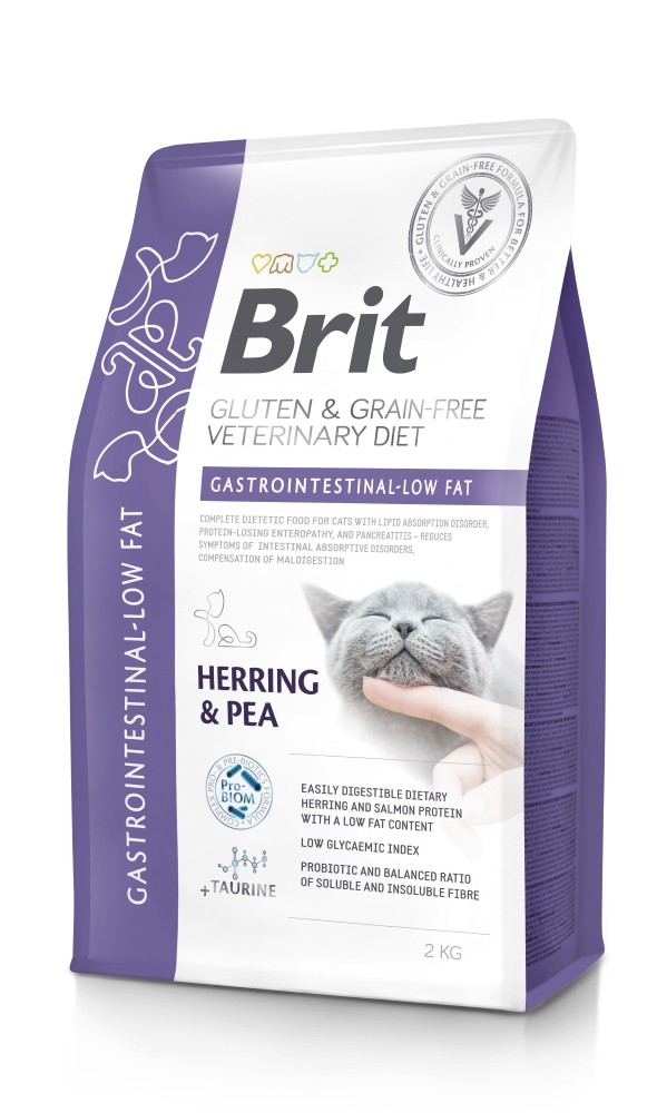 Gastro Intestinal Low Fat Cat Brit | Albet Distribució Veterinària Online