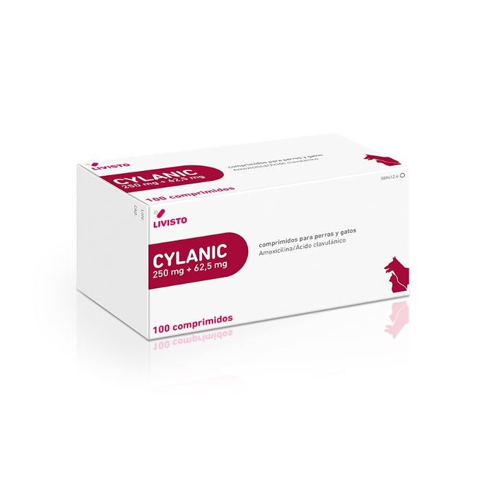 Cylanic 250/62.5mg 100c | Albet Distribuidora Veterinaria Online