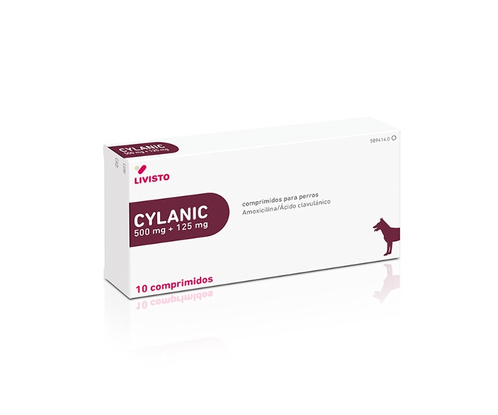Cylanic 500/125mg 10c | Albet Distribuidora Veterinaria Online