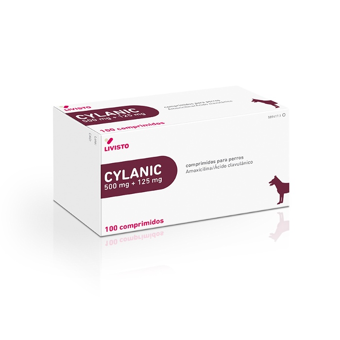 Cylanic 500/125mg 100c | Albet Distribuidora Veterinaria Online
