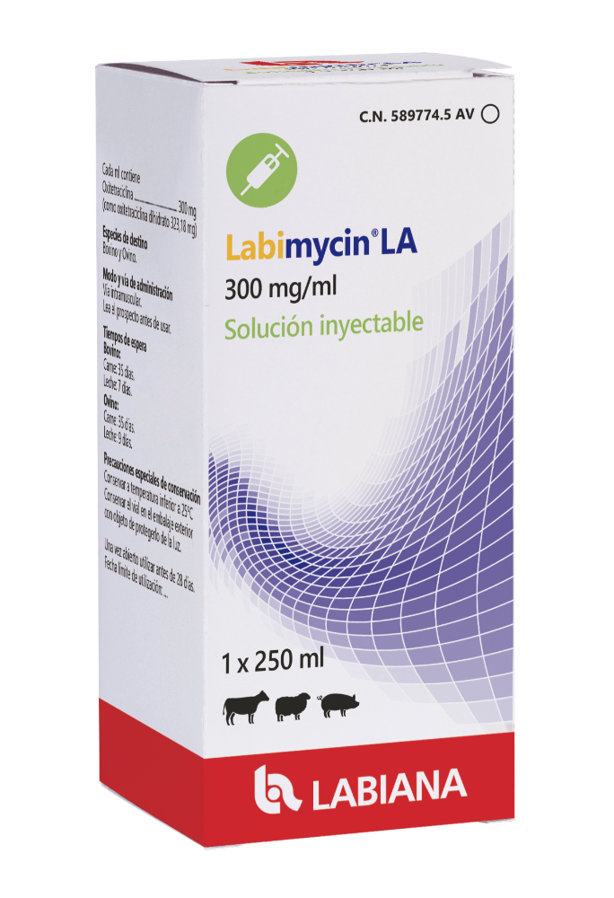 Labimycin LA 300mg/ml | Albet Distribuidora Veterinaria Online | Labiana