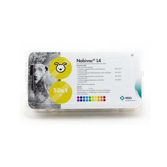 Nobivac L4 | Albet Distribuidora Veterinaria Online | MSD