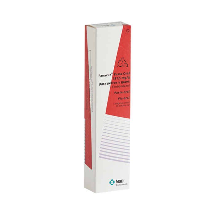Panacur Pasta Oral | Albet Distribuidora Veterinaria Online |MSD