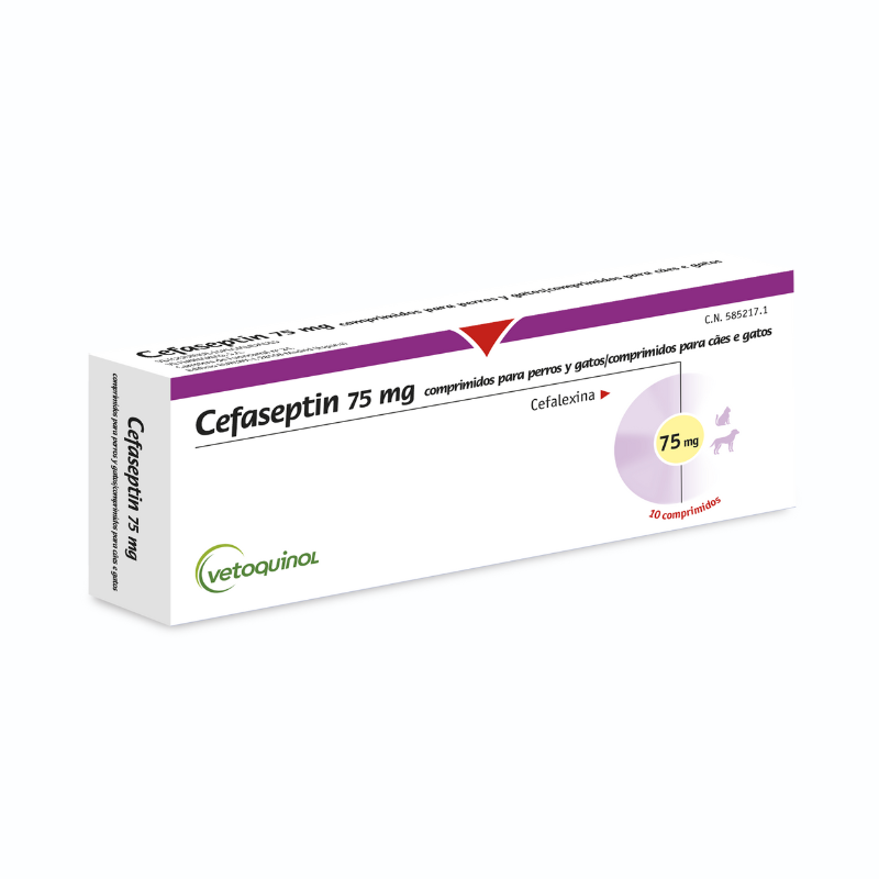 CEFASEPTIN 75 mg | Albet Distribuidora Veterinaria