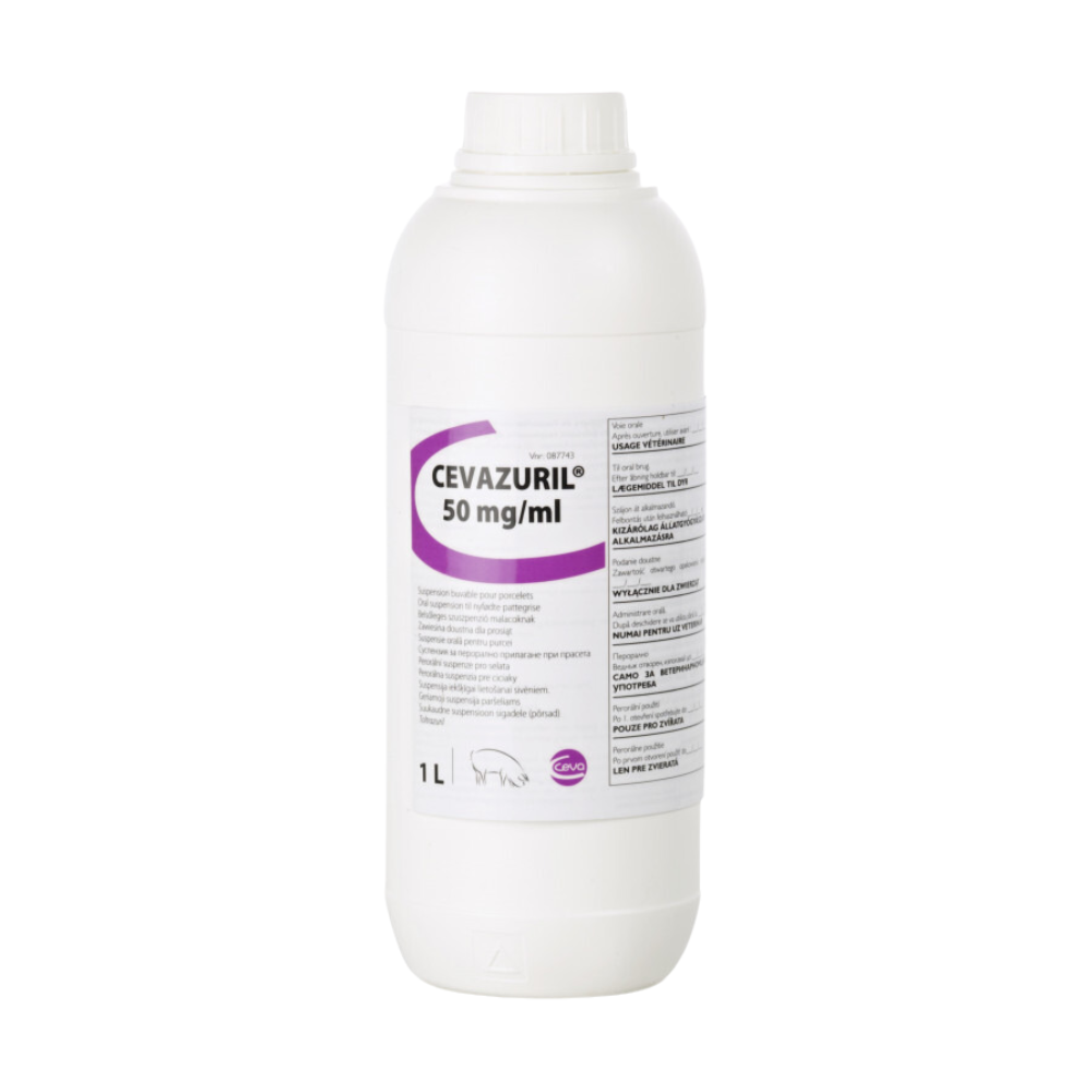 Cevazuril 50mg/ml Lechones Terneros | Albet Distribuidora Veterinaria ...