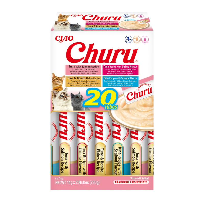 Churu Recetas Variedades Marisco (20x14gr)