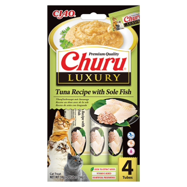 Churu CAT LUXURY Tonyina i Llenguado | Albet Distribuïdora