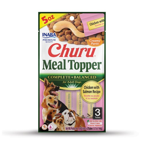 Churu Meal Topper DOG Pollo y Salmón (12x4x14gr)