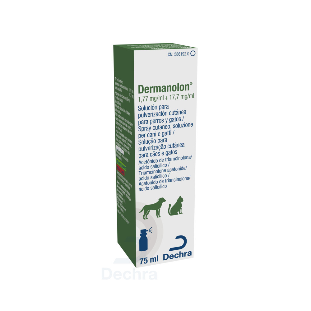 Dermanolon Spray | Farmàcia Veterinària Online Albet | Dechra