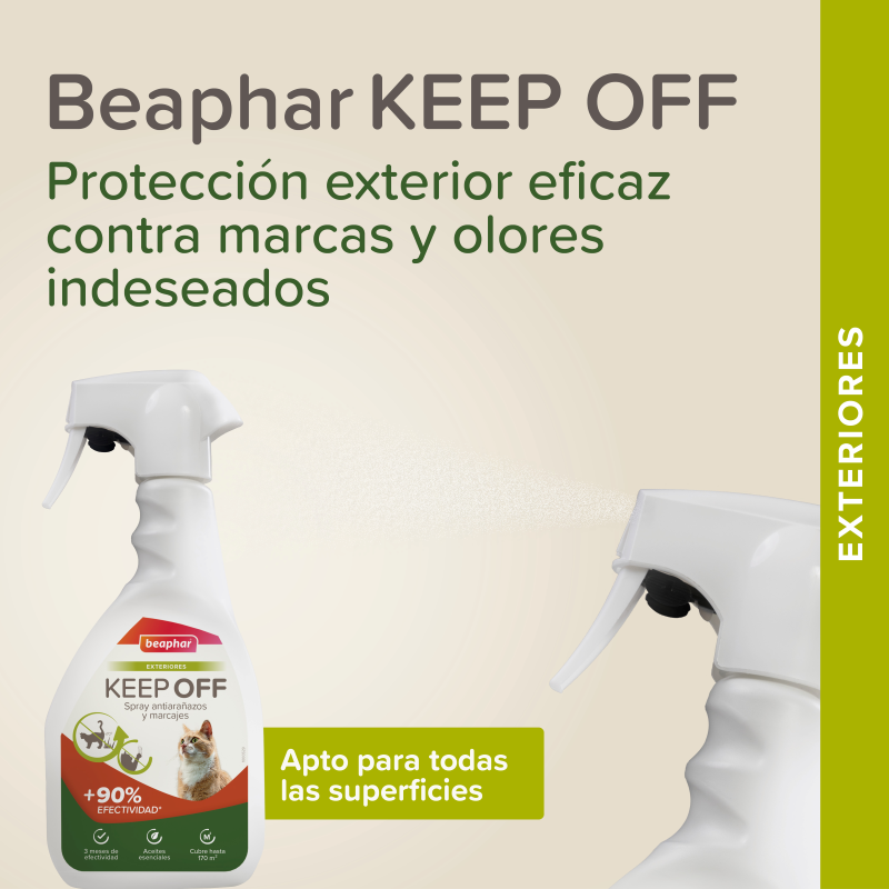 KEEP OFF SPRAY EXTERIOR Gat | Albet DistribuIdora Veterinaria