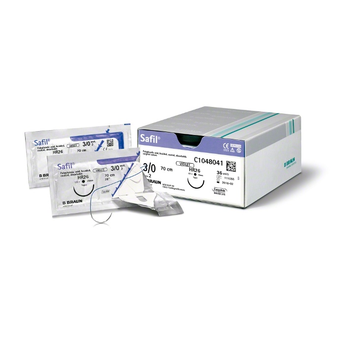 Safil Violet BBraun | Albet Distribuidora Veterinaria Online