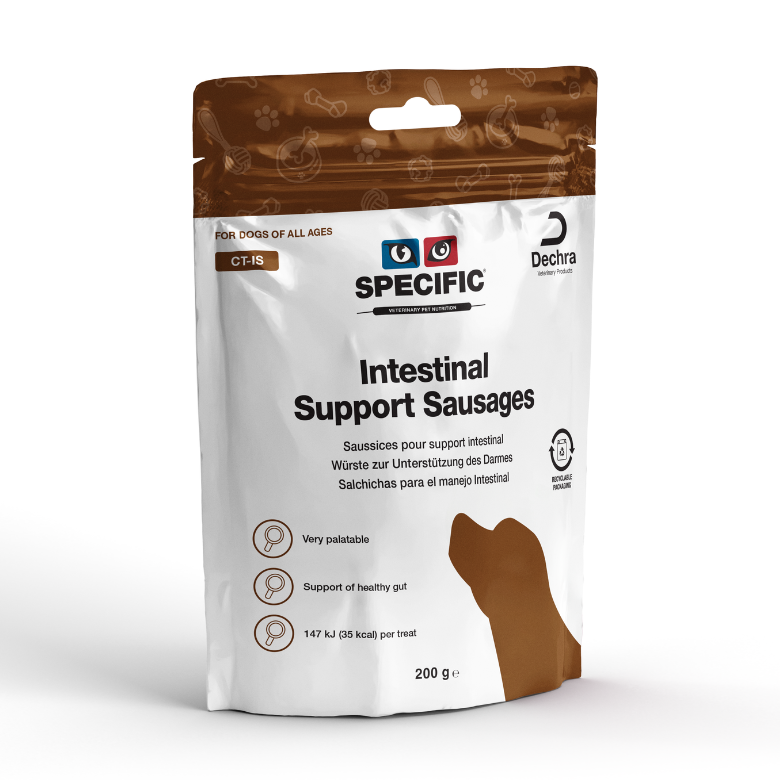 SPECIFIC Dog Treats CT-IS Intestinal Support Sausage l Albet Distribuïdora