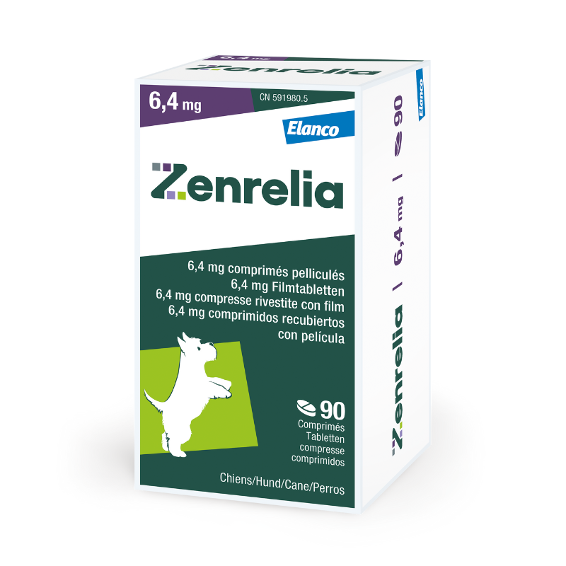 ZENRELIA 6,4 mg (90 comp.) | Albet Distribuïdora Veterinària